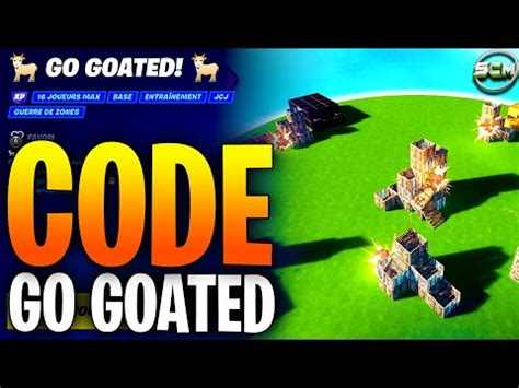 CODE DE L'ÎLE GO GOATED FORTNITE, ÎLE CRÉATIF GO GOATED FORTNITE, CODE GO GOATED, DÉFI QUÊTE ...