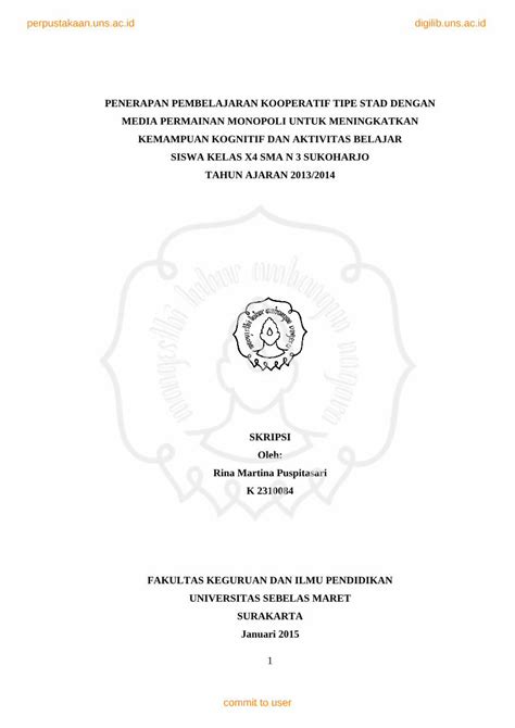 Pdf Penerapan Pembelajaran Kooperatif Tipe Stad €¦ · 3 Penerapan