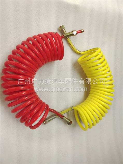 东风天龙天锦挂车气管螺旋管3506510 NK100图片高清大图 汽配人网