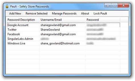 Pault An Encrypted Password Vault Singularlabs Forum