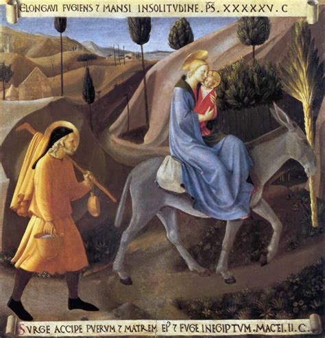 La Huida A Egipto De Jesús María Y José Primeros Cristianos