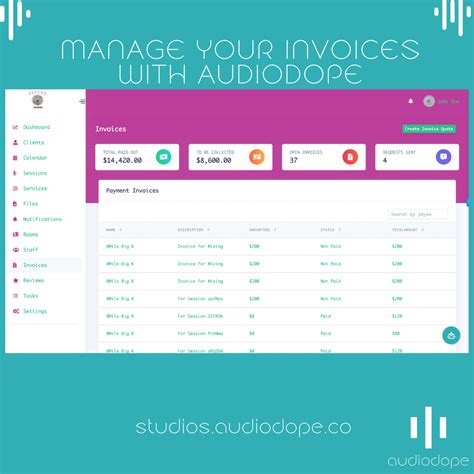 How To Handle Invoices In The Recording Studio The Quick And Dirty Guide