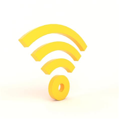 premium photo signal icon left side with white background