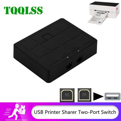 Tqqlss 2 Port Usb Manuelle Schalter Usb 2 0 Hub 2 Grandado