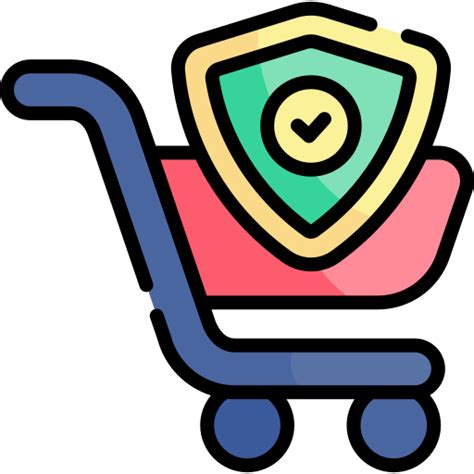 Security Payment Kawaii Lineal Color Icon