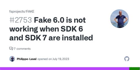 Fake 6 0 Is Not Working When Sdk 6 And Sdk 7 Are Installed · Issue 2753 · Fsprojects Fake · Github