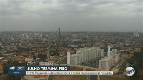 Clima Campinas Julho