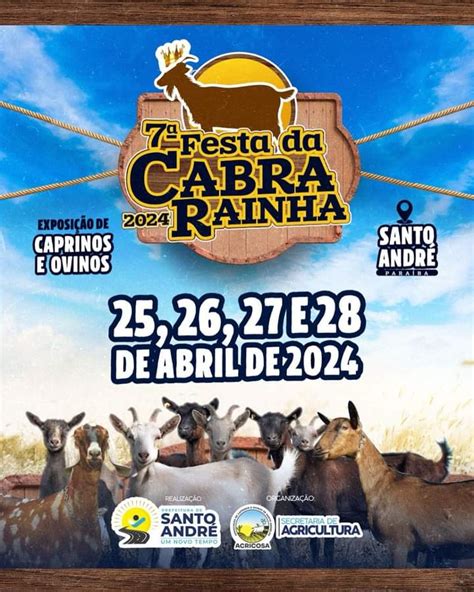 Prefeito Divulga Datas Da Realização Da Vii Edição Da Festa Da Cabra