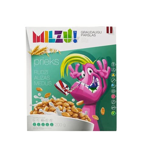Cereale Cu Secara Pufi Cu Miere Joy 200g Milzu Drmax Farmacie