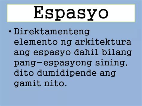 Elemento Ng Sining Ppt
