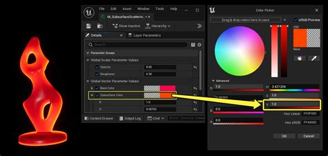 Unreal Engine マテリアルでサブサーフェス スキャタリングを使用する Unreal Engine 5 3 ドキュメント