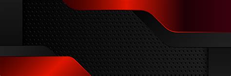 추상 블랙 레드 메탈릭 카본 중립 오버랩 라이트 육각형 메쉬 디자인 모던 럭셔리 미래 기술 배경 게임 기술 와이드 배너 벡터