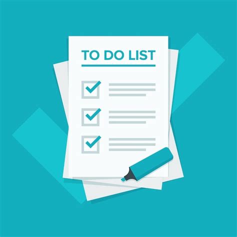 Premium Vector To Do List Vector Icon Concept