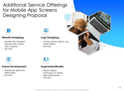 Mobile App Screens Designing Proposal Powerpoint Presentation Slides Presentation Graphics