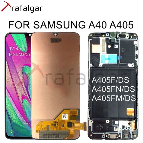 Para samsung galaxy a40 display lcd a405 a405f a405fn/ds assembléia ...
