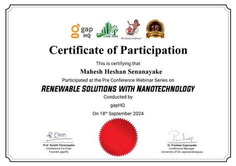 Mahesh Heshan Senanayake On Linkedin I Have Participated In A Free