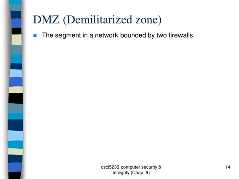 Ppt Chapter 9 Networking And Distributed Security Part C Powerpoint