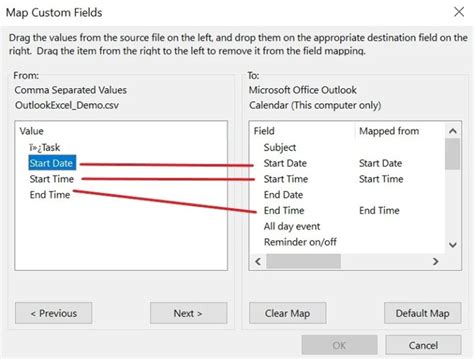 How To Import Excel Data Into Outlook Calendar Nasni Consultants