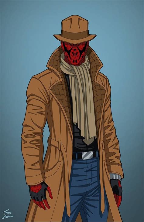 Spider Rorschach Commission By Phil Cho On