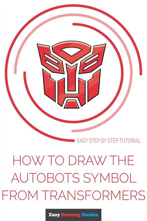 How To Draw The Autobots Symbol From Transformers Really Easy Drawing Tutorial In 2023