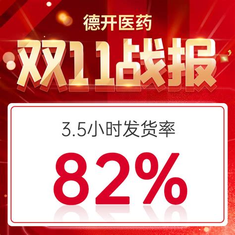 Yyds！德开医药首波双十一战报出炉，开门红 搜狐大视野 搜狐新闻