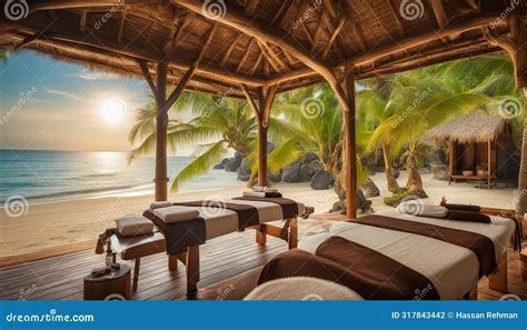 Massage House Near Sea Spa Massage Room On The Beautiful Beach In