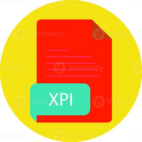 Xpi File Extension Icon Black Color Crisp Corners Circular Shape 57325484 Png