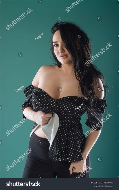 Plus Size Attractive Sexy Fashion Model Stock Photo Shutterstock