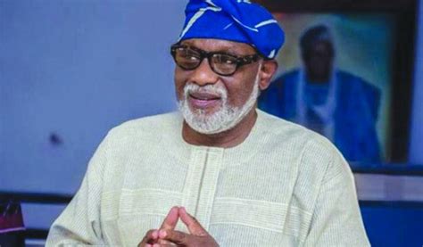 Incompetent Oshiomhole Shouldnt Be Apc Chairman Gov Akeredolu