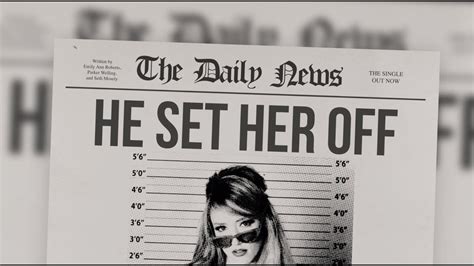 Emily Ann Roberts He Set Her Off Official Lyric Video Youtube Music