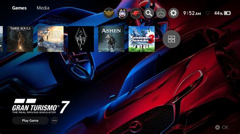 Ps5 Ui Gran Turismo Home Home Menu Themes Themezer