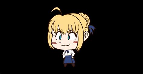 Saber Chibi Saber Magnet Teepublic