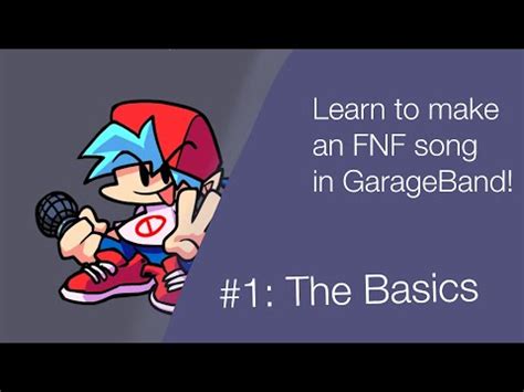 Learn To Make An FNF Song In GarageBand The Basics YouTube