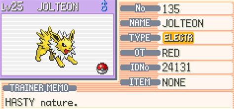 Eevee Evolution Chart Fire Red