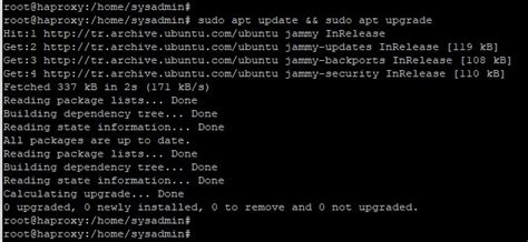 Ubuntu Server 2204de Haproxy Kurulumu Veli Kadir Kozan
