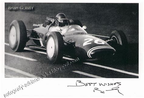 Autographs F1 Brian Gubby