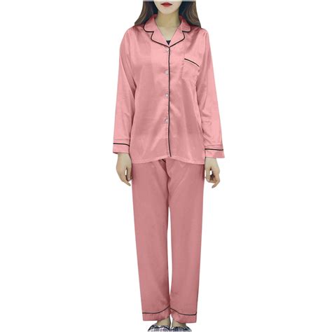 Summer Savings Clearance 2024 Itsun Pajamas For Womenwomens Silk