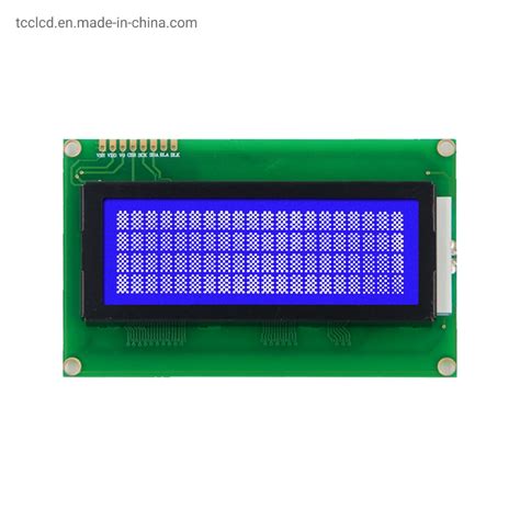LCD Display X Large Char LCD Display Blue Negative Mode X LCD And LCD Display