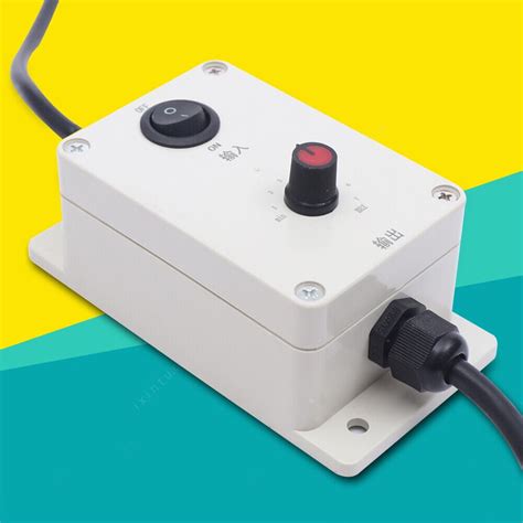 Ac V Variable Speed Controller With Switch For Electric Motor Device Walmart Com