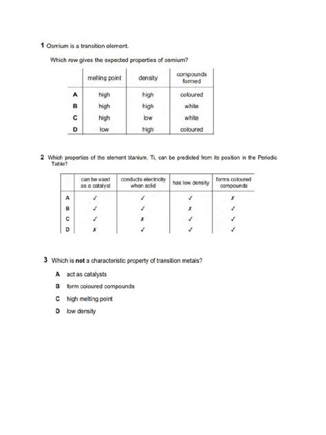 Transition Element Pdf Transition Element Pdf