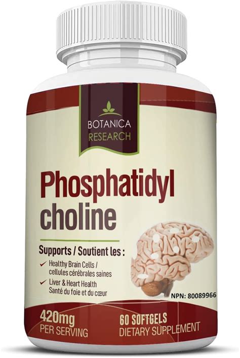 Phosphatidylcholine Complex An All Natural Nootropic Formula For Brain Health Liver And Cognitive