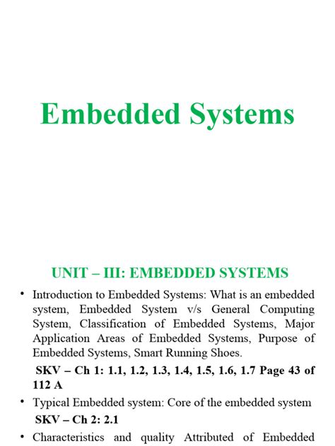 Embedded Systems Msc Sem Iii Final Pdf