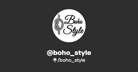 Boho Style Instagram Facebook Tiktok Linktree