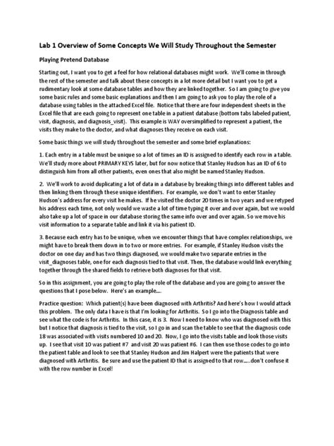 Bcis 43012021 Lab Assignment 1 Spring 2023 Pdf Databases Table
