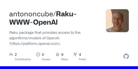 Raku Openailibopenairakumod At Main · Antononcuberaku Openai · Github