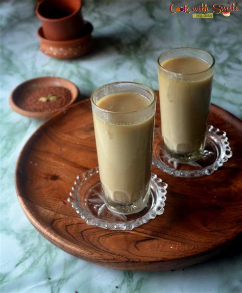 Ragi Milk Recipe Ragi Milkshake Ragi Juice Ragi Halu Cook With
