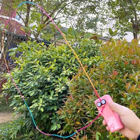 Rope Launcher Propeller With Rope String Controller Handheld Shooter
