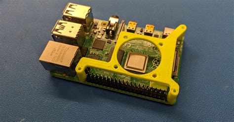 Raspberry Pi 4 Fan Mount Backward Compatible By Meie1kyl