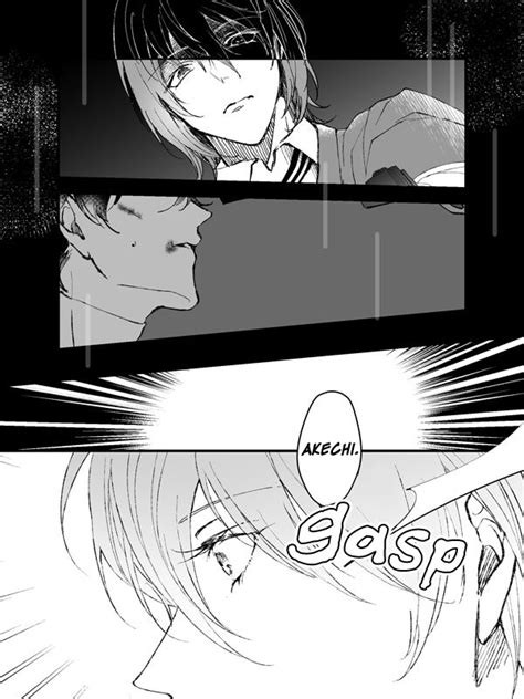 Akechi In A Shujin Au Heres A Translation For A Short Comic By Imaing