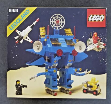 Lego Classic Space Weltraum Robot Command Center Ovp Inlay